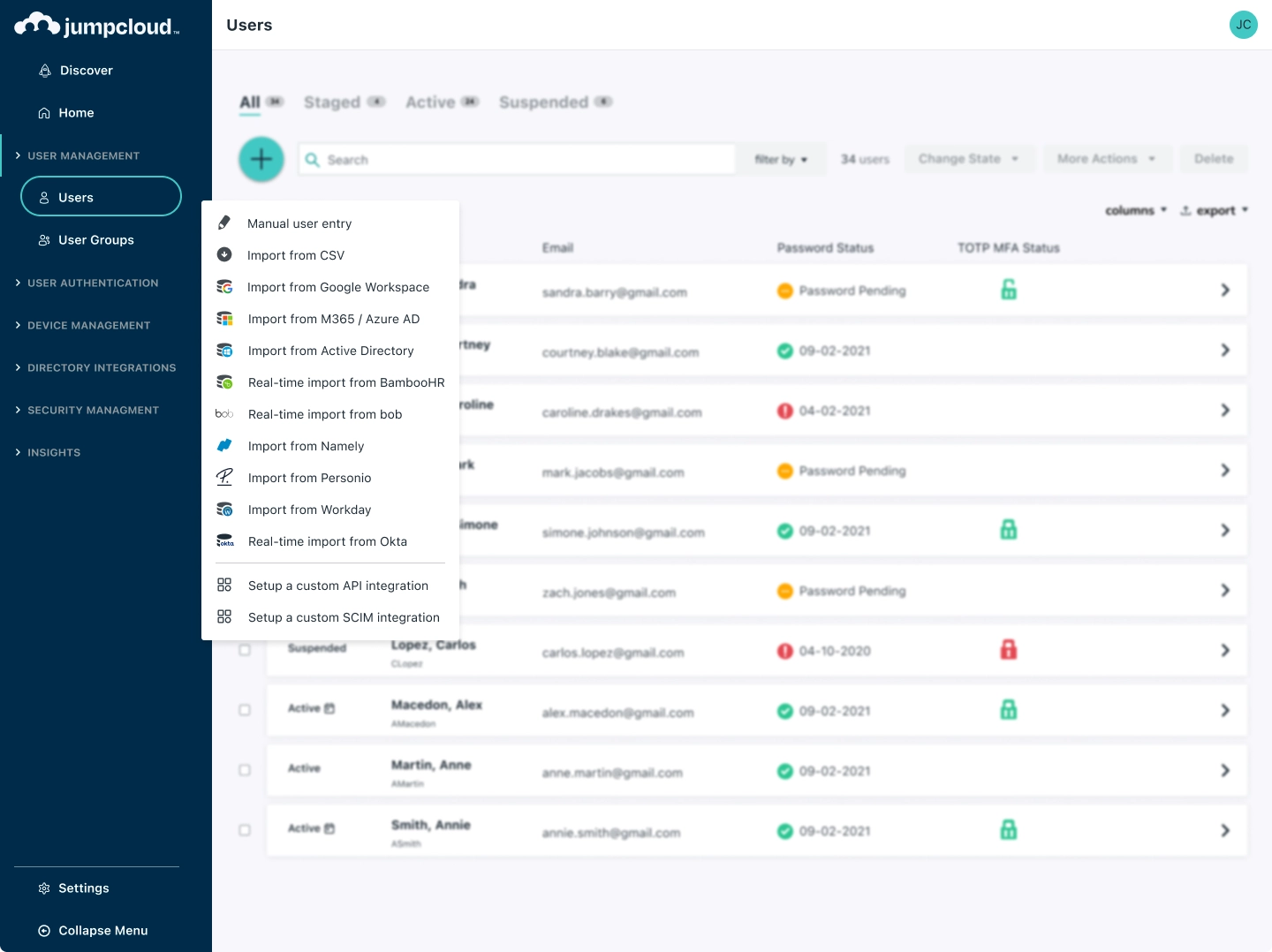 JumpCloud Unified Endpoint Management - NIS2 - Kappa Data